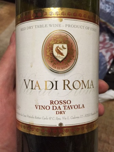 Via di Roma Rosso Dry | Vivino US