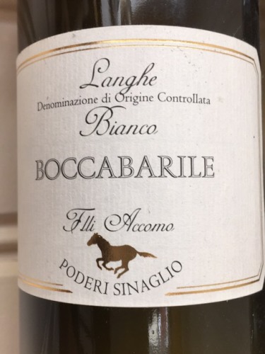 Poderi Sinaglio Boccabarile Bianco | Vivino US