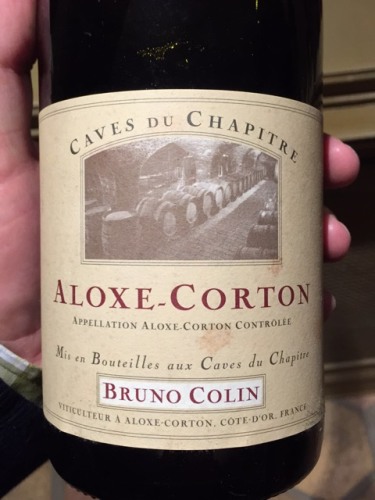 2012 Bruno Colin Caves du Chapitre Aloxe-Corton | Vivino US