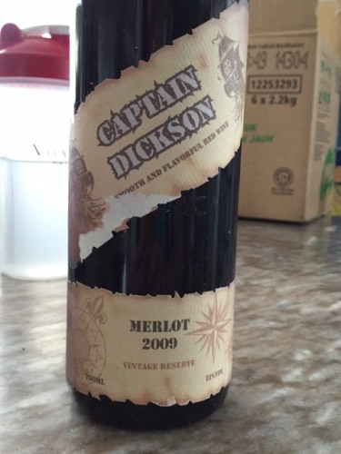 Captain Dickson Merlot Vintage Reserve | Vivino US