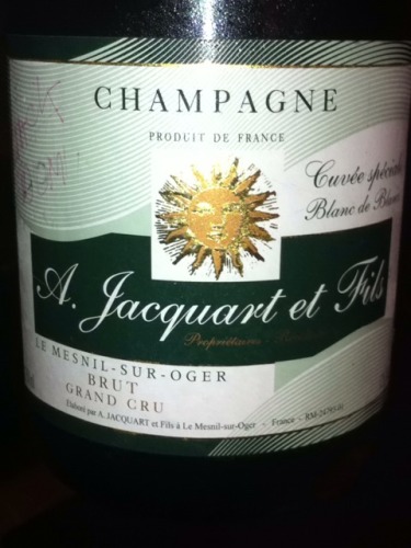 A. Jacquart et Fils Cuvée Spéciale Blanc de Blancs Brut Champagne Grand ...