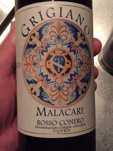 Malacari Grigiano Rosso Conero | Vivino US