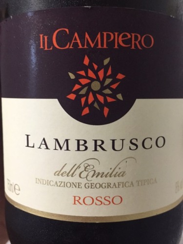 Il Campiero Lambrusco dell'Emilia Rosso | Vivino US