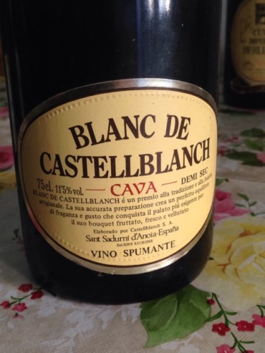 Castellblanc (Castellblanch) Cava Blanc de Castellblanch Demi Sec ...
