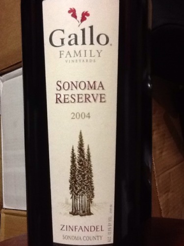 Gallo Family Vineyards Sonoma Reserve Zinfandel | Vivino English