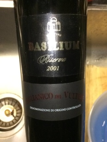 Basilium Aglianico del Vulture Riserva | Vivino US