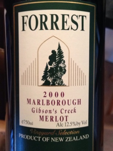 Forrest Wines Gibson's Creek Merlot | Vivino US