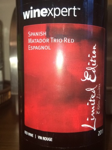 Winexpert Limited Edition Matador Trio Red | Vivino US