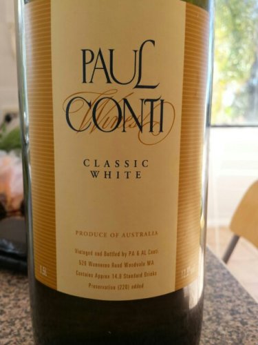 Paul Conti Classic White | Vivino US