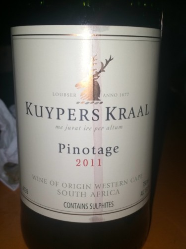 Kaapse Familie Wingerde Kuypers Kraal Pinotage | Vivino Brasil