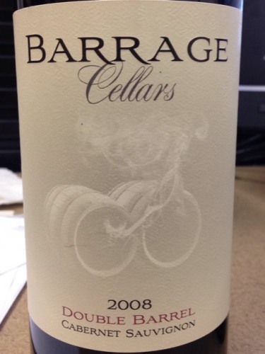 2008 Barrage Cellars Double Barrel Cabernet Sauvignon | Vivino US