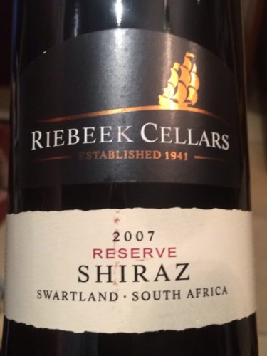 Riebeek Cellars Reserve Shiraz | Vivino US