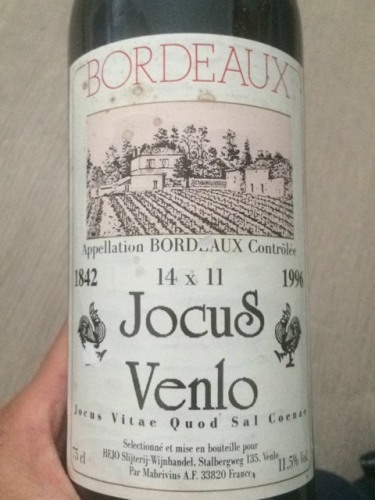 Jocus Venlo Bordeaux | Vivino US