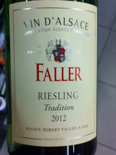 Robert Faller & Fils Tradition Riesling | Vivino US