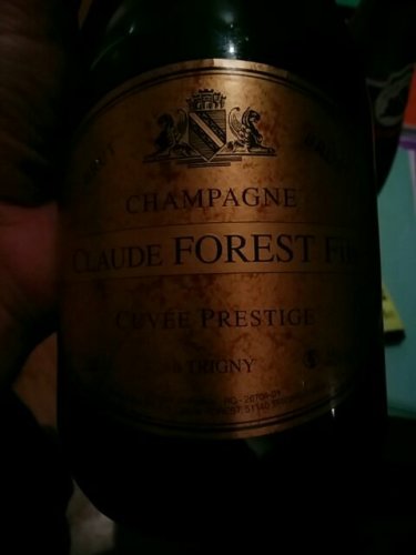 2017 Marcel Forest Fils Champagne Claude Brut Trigny | Vivino US