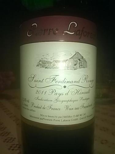 2011 Pierre Laforest Saint Ferdinand Rouge | Vivino US