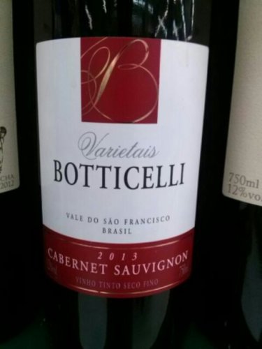 Botticelli Cabernet Sauvignon | Vivino Brasil