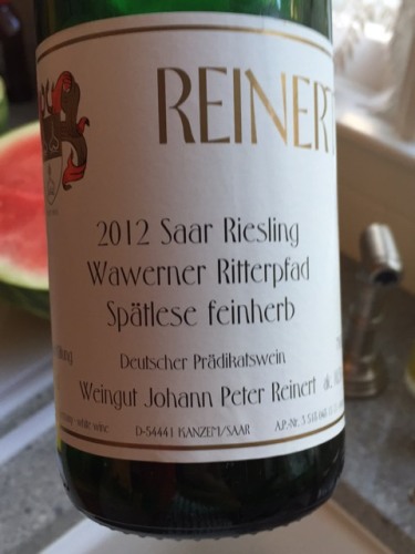 Johann Peter Reinert Wawerner Ritterpfad Riesling Spätlese Feinherb ...