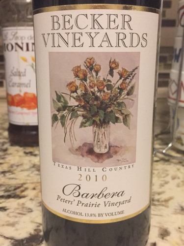 Becker Vineyards Barbera | Vivino US