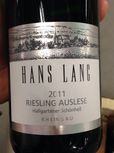 Hans Lang Hallgartener Schönhell Riesling Auslese | Vivino US