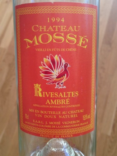 Château Mossé Rivesaltes Ambré | Vivino US
