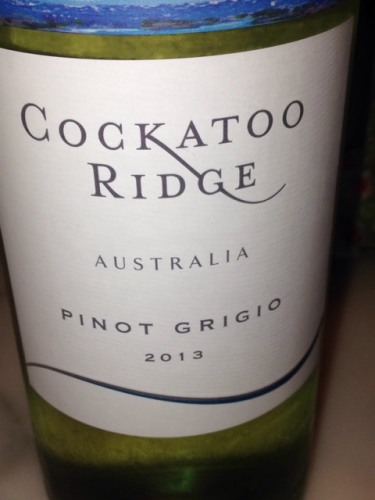 Cockatoo Ridge Pinot Grigio | Vivino US