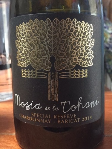 Tohani Mosia de la Tohani Special Reserve Chardonnay - Baricat | Vivino US