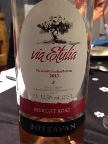 Bostavan Via Etulia Merlot Rosé | Vivino US