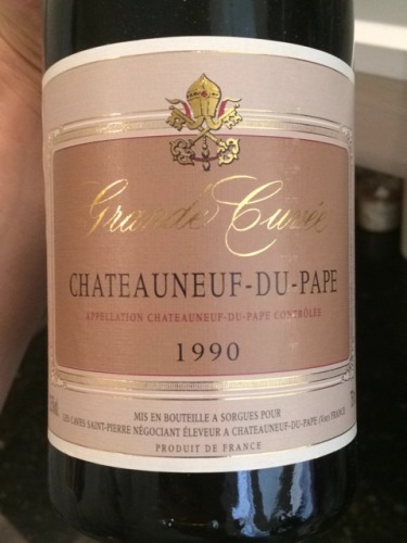 1990 Caves Saint-Pierre Grande Cuvée Châteauneuf-du-Pape | Vivino US
