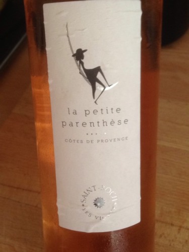 2013 Saint-Roch Les Vignes La Petite Parenthèse Côtes de Provence Rosé ...