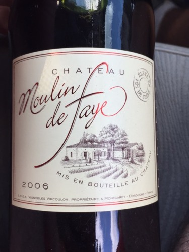 Château Moulin de Faye Rouge | Vivino