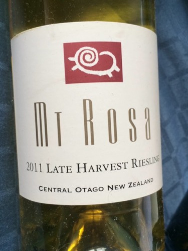 Mt Rosa Late Harvest Riesling | Vivino US