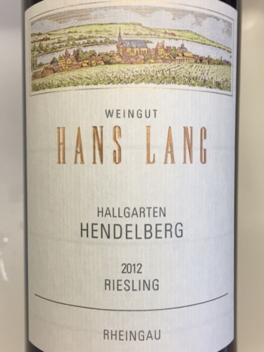 Hans Lang Hallgarten Hendelberg Riesling | Vivino Australia