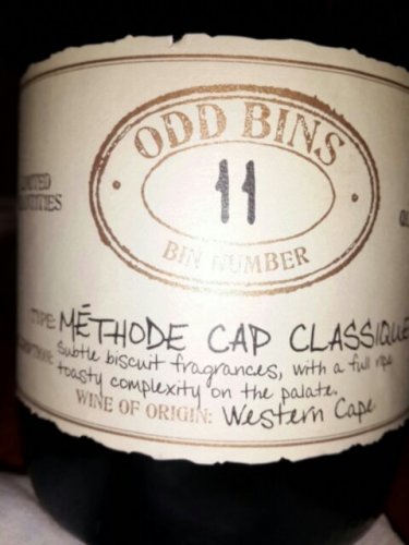 Odd Bins Bin Number 11 Méthode Cap Classique | Vivino US