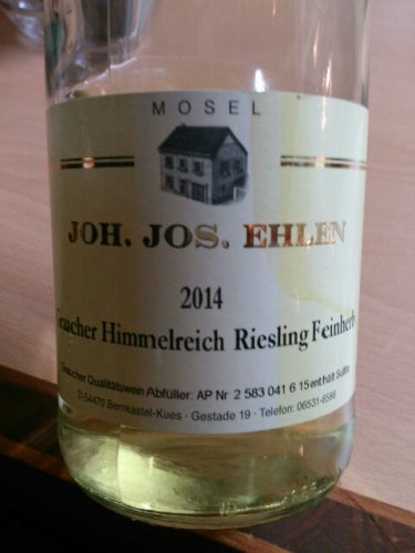 Joh.Jos.Ehlen Gracher Himmelreich Riesling Feinherb | Vivino US