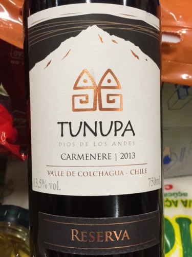 Tunupa Reserva Carménère | Vivino