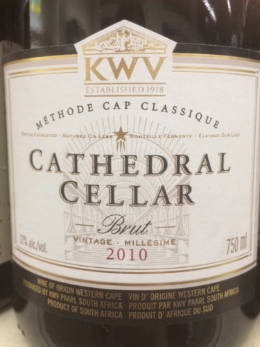 KWV Cathedral Cellar Méthode Cap Classique Brut | Vivino Australia