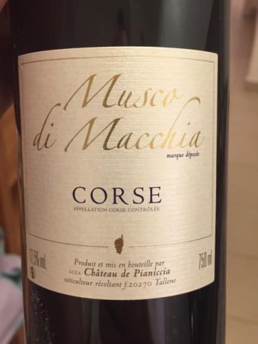 Château de Pianiccia Musco di Macchia Corse Rouge | Vivino Australia