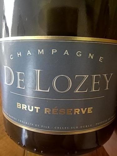 De Lozey Brut Réserve Champagne | Vivino Canada