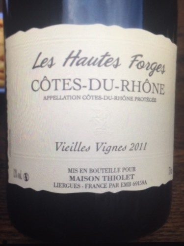 Le Comptoir des Pierres Dorées Les Hautes Forges Vieilles Vignes Côtes ...