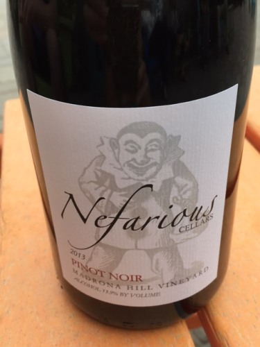Nefarious Cellars Madrona Hill Vineyard Pinot Noir | Vivino US