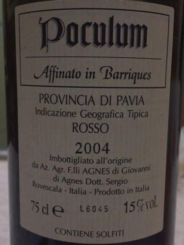 Fratelli Agnes Poculum | Vivino Australia