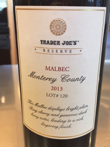 Trader Joe's Malbec Reserve Lot #120 | Vivino US