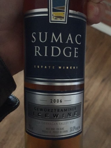 Sumac Ridge Estate Icewine Gewürztraminer | Vivino Australia