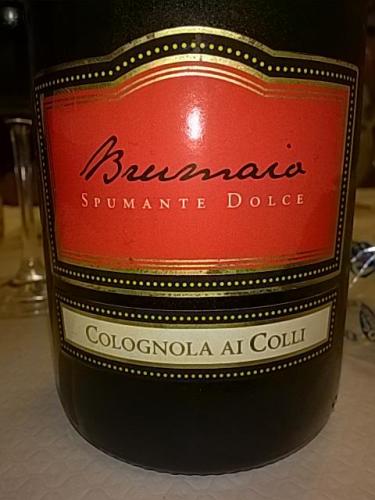 Colognola Ai Colli Brumaio Spumante Dolce | Vivino Brasil