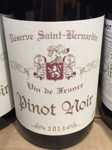 Saint Bernardin Pinot Noir Vin De France Reserve | Vivino Canada