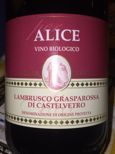 Bonezzi Alice Lambrusco Grasparossa di Castelvetro | Vivino US