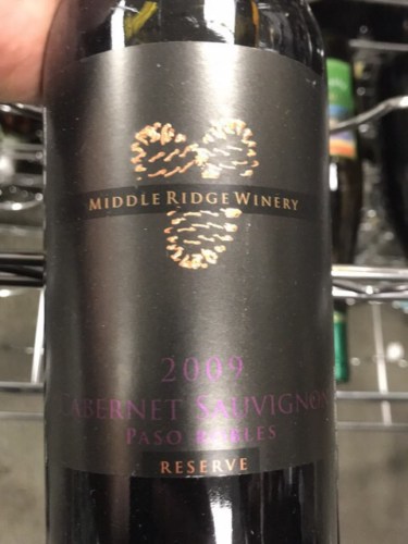 Middle Ridge Winery Reserve Cabernet Sauvignon | Vivino US