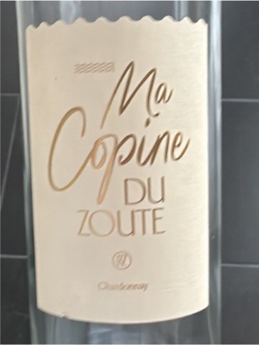 Rosé du Zoute Ma Copine du Zoute Chardonnay | Vivino English