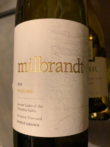 Milbrandt Vineyards Family Grown Evergreen Vineyard Riesling | Vivino ...